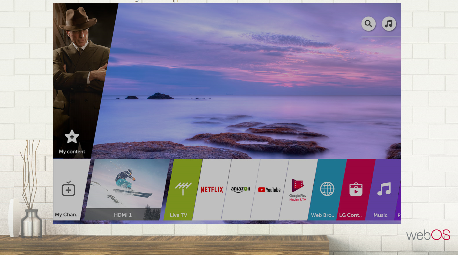 Der neue LG 65UK6300 Ultra HD Fernseher mit Active HDR im Test ...