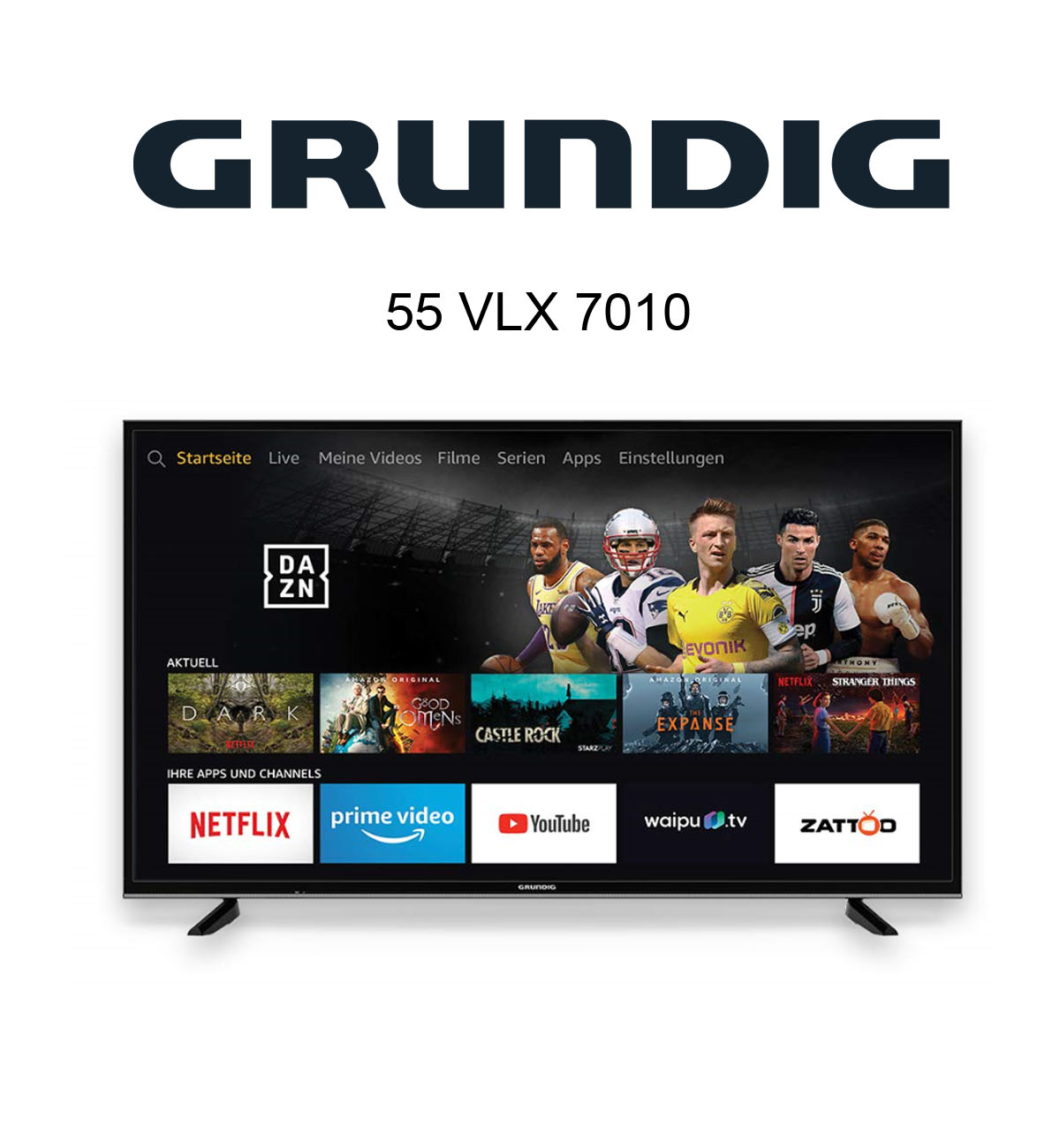 Grundig Vision 7 - Fire TV Edition im Test (55 VLX 7010 ...
